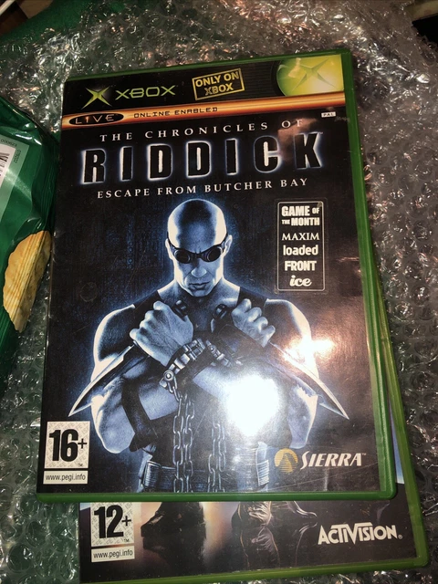 THE CHRONICLES OF Riddick Escape From Butcher Bay - Xbox Original £2.99 ...