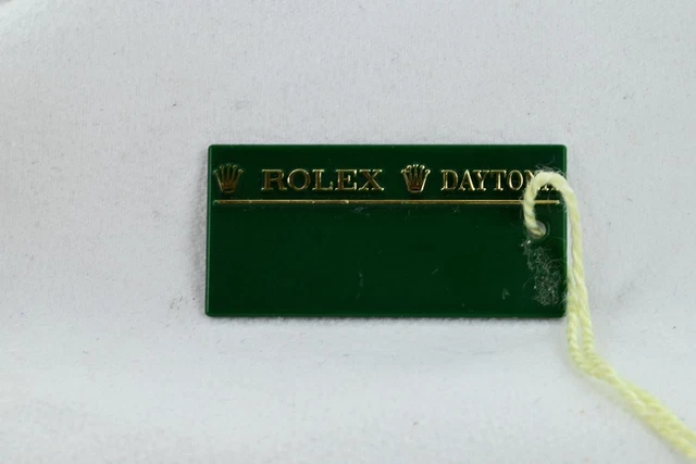 ROLEX GREEN SWING Tag Daytona Reference 116520 F Serial 2004 / 2005 £95 ...