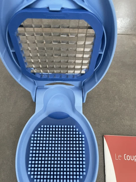 TUPPERWARE COUP’ CHEF Coupe Frites, Légumes, Fruits... 10mm + livret ...