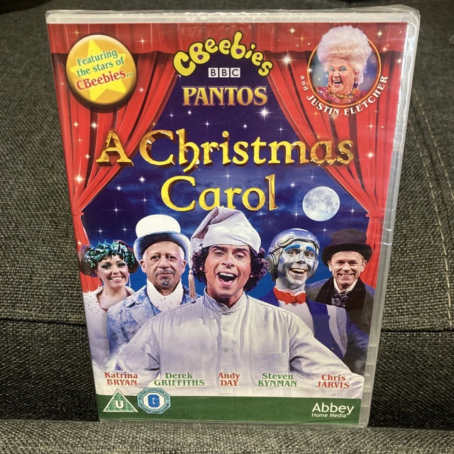 CBEEBIES PANTO 'A Christmas Carol' DVD New & Sealed Justin Fletcher BBC ...