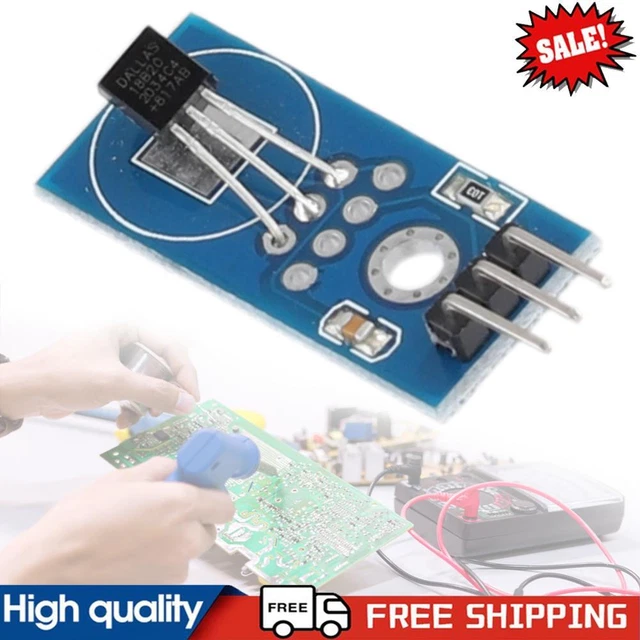 DS18B20 DIGITAL DS18B20 Sensor Temperature Detection Board New DC5V for Arduino £3.23 - PicClick UK