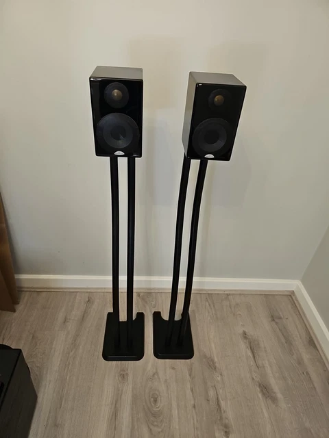 MONITOR AUDIO RADIUS 90 Bookshelf Speakers and Monitor Audio Stands £ ...