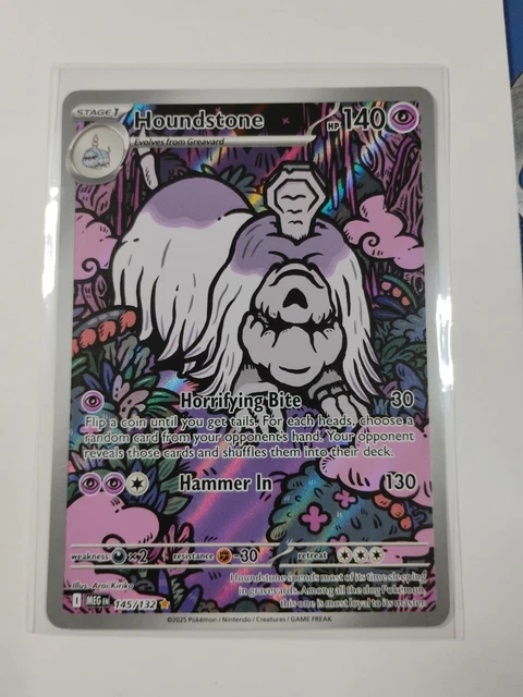 POKEMON TCG - Mega Evolution (MEG EN) Houndstone - #145/132 £17.74 ...