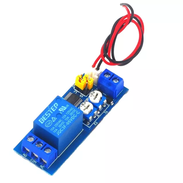 DC12V ADJUSTABLE INFINITE Cycle Loop Delay Timer Time Relay Switch ON ...