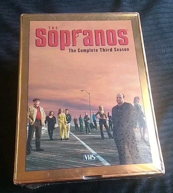 THE SOPRANOS THE Complete Third Season VHS, 2002, 5 VHS Cassettes ...