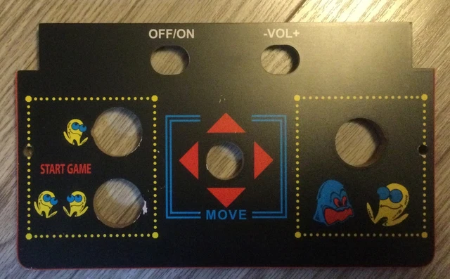 ARCADE1UP PAC MAN Countercade Control Panel - Wave 2 - No Plexi $25.00 ...