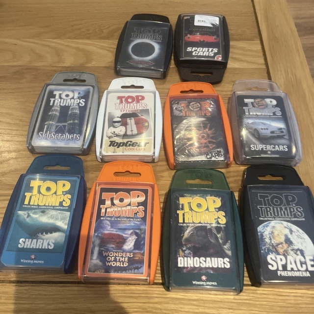 TOP TRUMPS BUNDLE Cards X10 £21.51 - PicClick UK