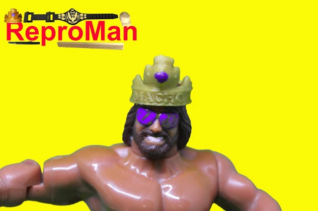 WWF HASBRO MACHO King Krone / Crown Custom EUR 11,90 - PicClick DE