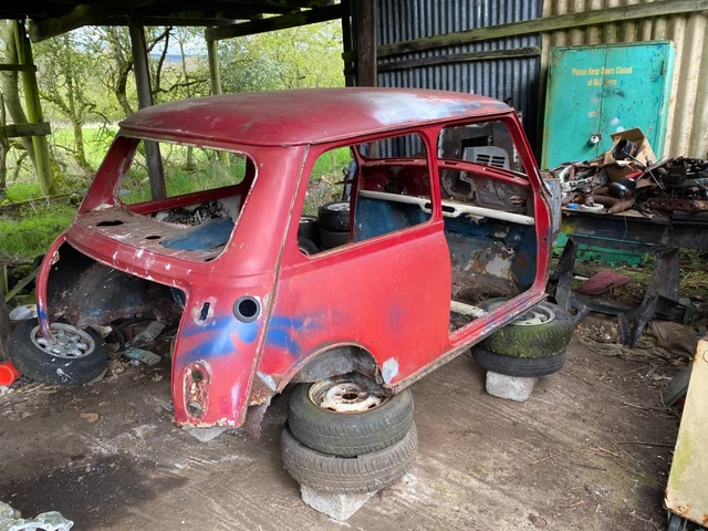 CLASSIC MINI MK1 1967 Shell With V5C Document Tax and Mot exempt plus ...