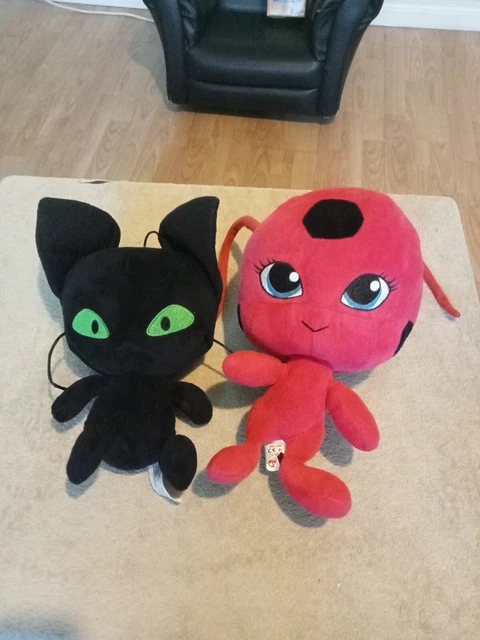 OFFICIAL TIKKI & Plagg Miraculous Tales of Ladybug & Cat Noir Soft ...