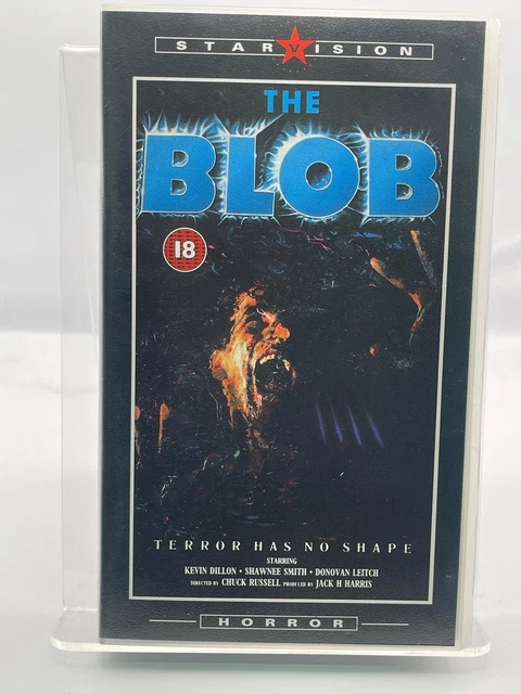 THE BLOB ON VHS Video Cassette Tape £19.99 - PicClick UK