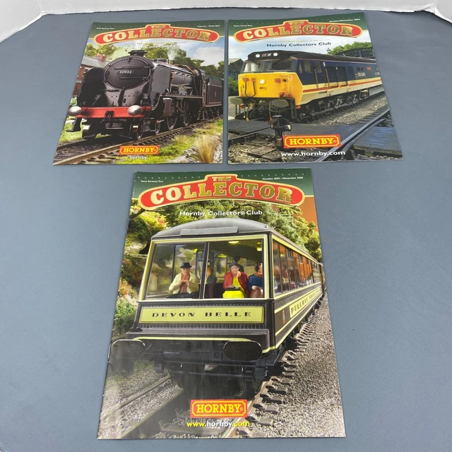 HORNBY THE COLLECTOR Magazine Issues 42, 72 and 74 Official Collectors ...