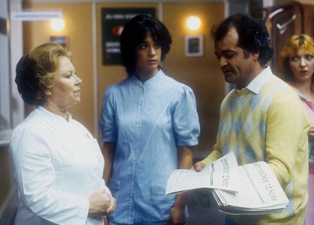 EVA-MARIA BAUER, BARBARA Wussow, Walter Groh, ZDF series Bla - 1985 Old ...