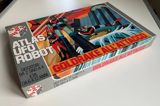 ATLAS UFO ROBOT Goldrake Attack Board Game Mattel Goldorak Grendizer £ ...