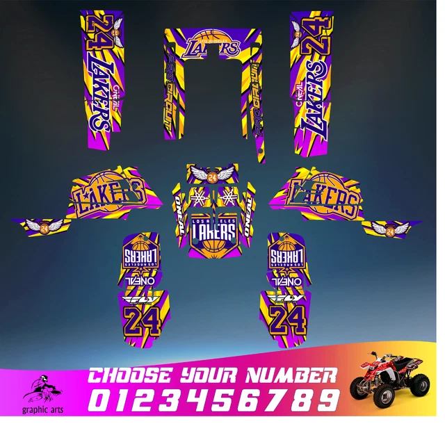 YAMAHA BANSHEE 350 full graphics kit stickers decals atv EUR 153,13 ...