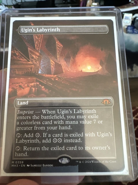 BORDERLESS UGIN'S LABYRINTH mtg NM-M Modern Horizons 3 Mythic EUR 55,91 ...