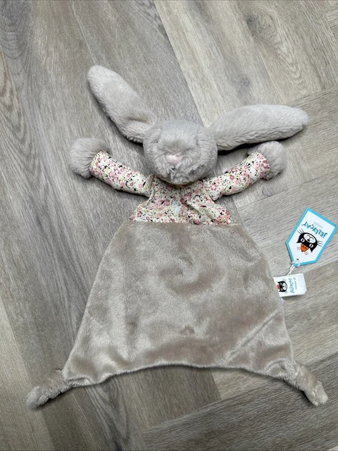 JELLYCAT BLOSSOM BEA Brown Bunny Comforter - SOFT PLUSH TOY brown ...