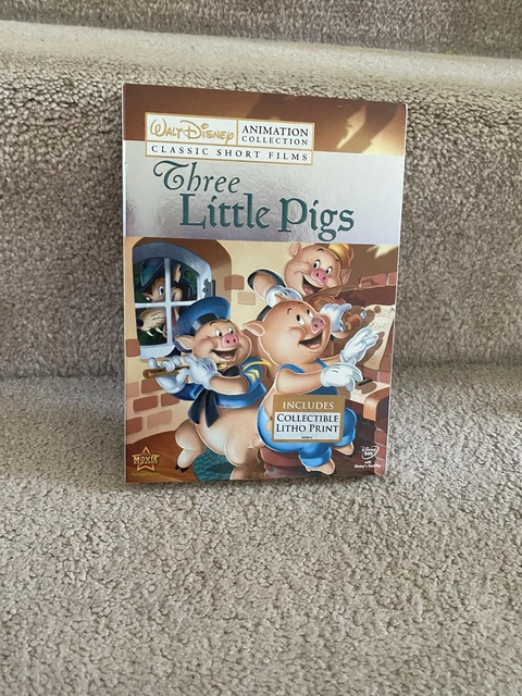 DISNEY ANIMATION COLLECTION - The Three Little Pigs $9.99 - PicClick CA