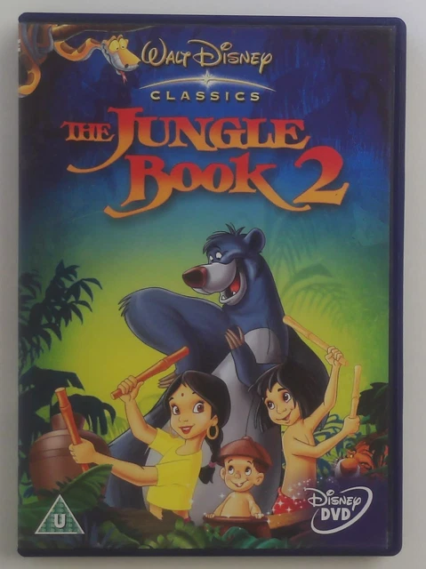 DISNEY: JUNGLE BOOK 1 & 2 DVD Film Bundle Kids Movies Childrens ...