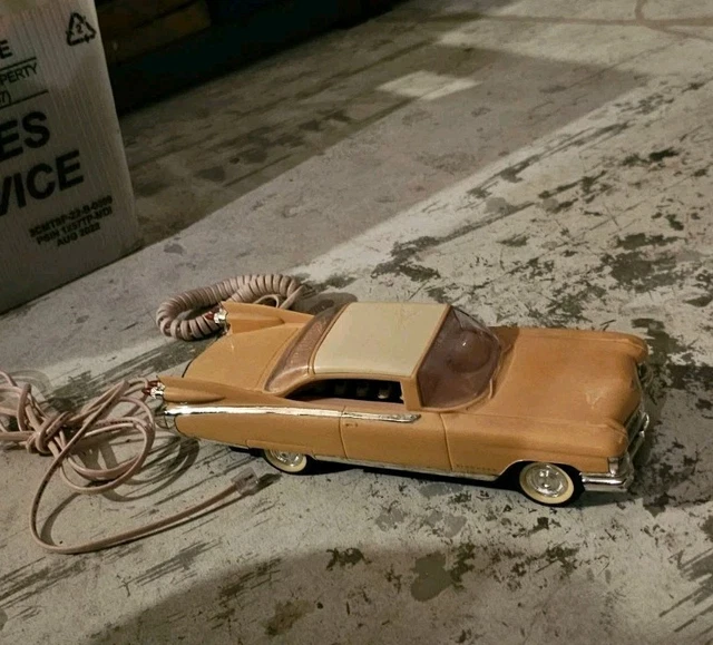 VINTAGE TELEMANIA PINK ‘59 Cadillac Eldorado Biarritz Telephone £26.77 ...