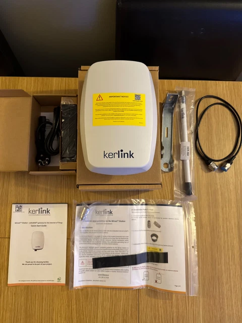 KERLINK WIRNET ISTATION LoRaWAN Gateway (868 MHz) - Industrial IoT ...