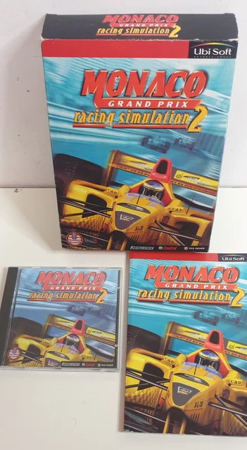 VINTAGE MONACO GRAND Prix 2 Racing Simulation for PC Game CD-ROM ...