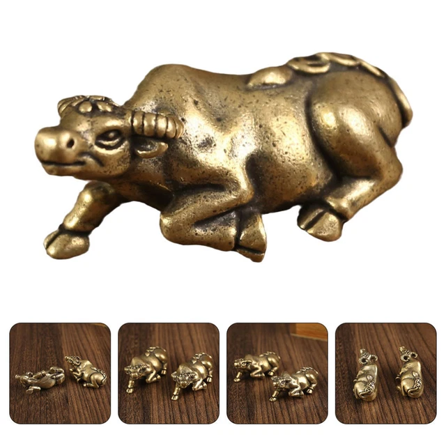 CHIFFRES EN LAITON Déguisement De Vache Plateau Figurines Vaches Bureau EUR 12,39 - PicClick FR