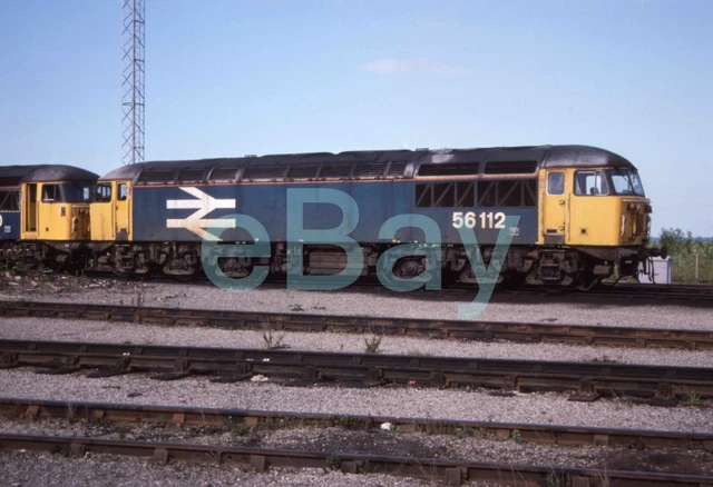 35MM RAILWAY SLIDE of Class 56 56112 @ Blythe Copyright to Buyer £4.99 ...