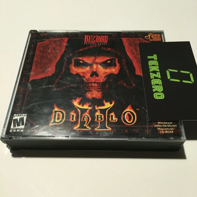 CD-ROM DIABLO II 2 PC/Mac 3 Blizzard 2000 pour Windows 95/98/NT/2K et ...