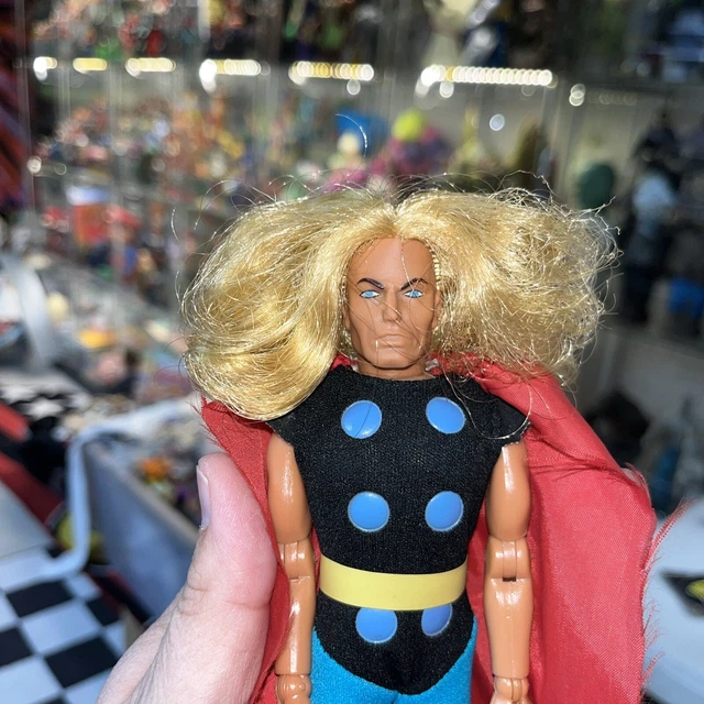 FIGURINE ARTICULÉE VINTAGE 1975 Mego Thor WGSH originale Marvel ...