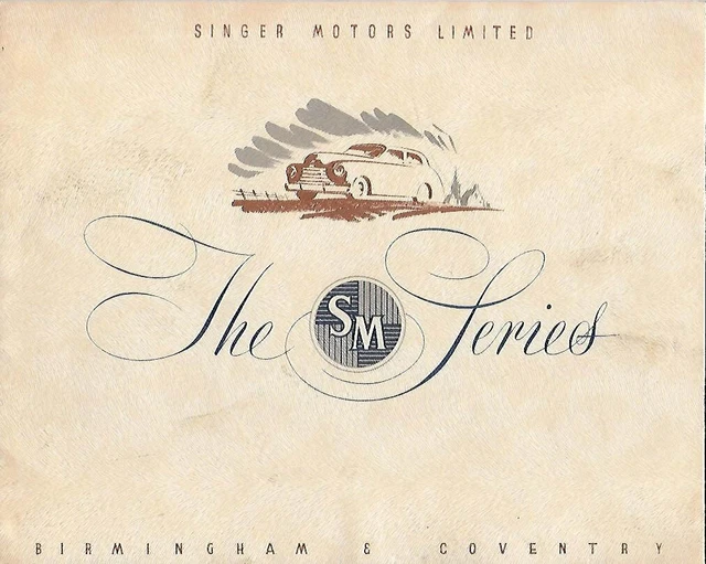 SINGER SM 1500 1950 portfolio brochure EUR 35,00 - PicClick DE