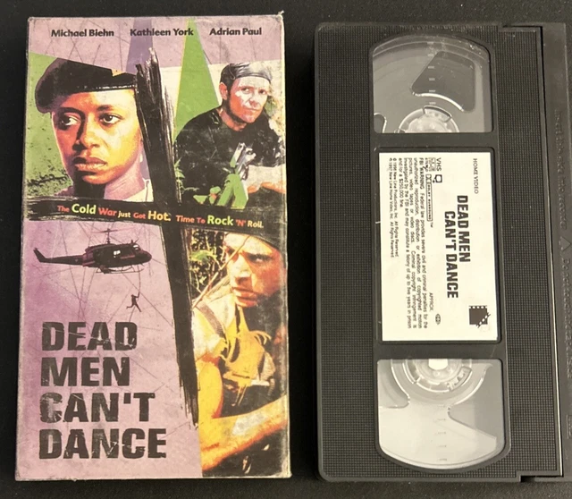 DEAD MEN CAN'T Dance VHS Michael Biehn Kathleen York Adrian Paul (New ...