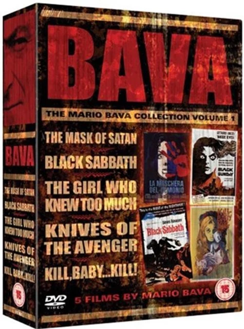 MARIO BAVA COLLECTION Volume 1 DVD Movie Film £98.99 - PicClick UK