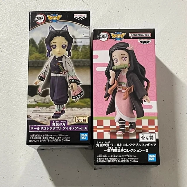 JAPANESE DEMON SLAYER Small Figures Shinobu Kocho & Nezuko Kimetsu No ...