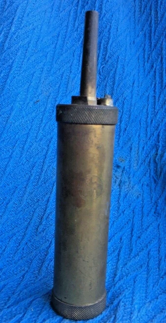 VINTAGE CVA MUZZLE Loader Black Powder Flask Made in Italy 7" $32.00 ...