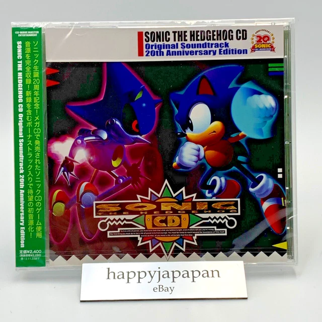 SONIC THE HEDGEHOG SONIC CD Original Soundtrack 20th Anniversary ...