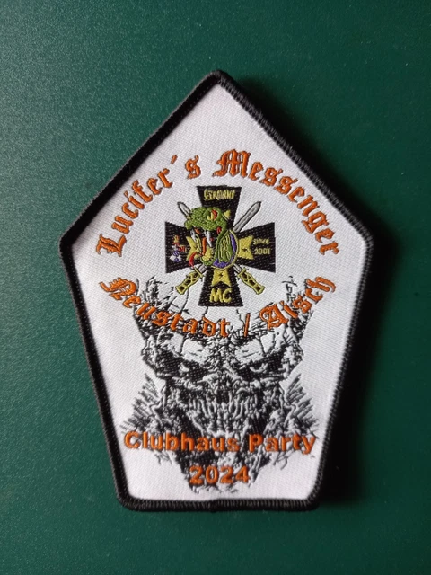 MC PATCH ROCKER Biker Kutte Aufnäher Patches Harley Chopper ...