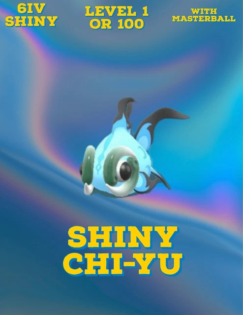 POKEMON SCARLET AND Violet Shiny 6IV Chi-Yu With Masterball £6.50 ...