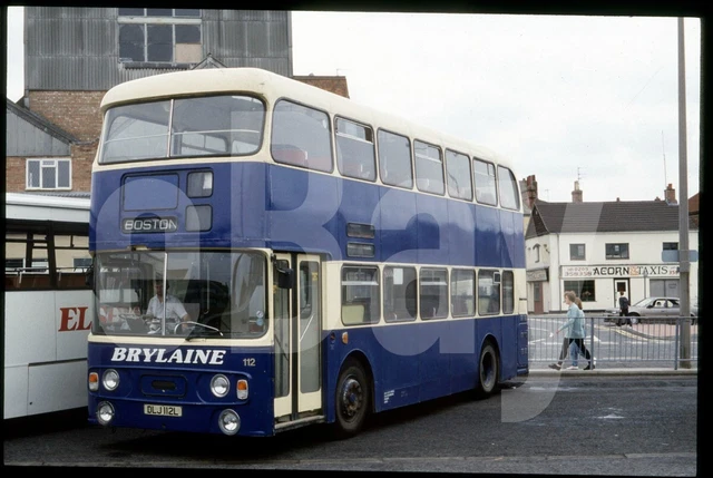 ORIGINAL BUS SLIDE - Brylaine DLJ112L Daimler Fleetline ex Bournemouth ...
