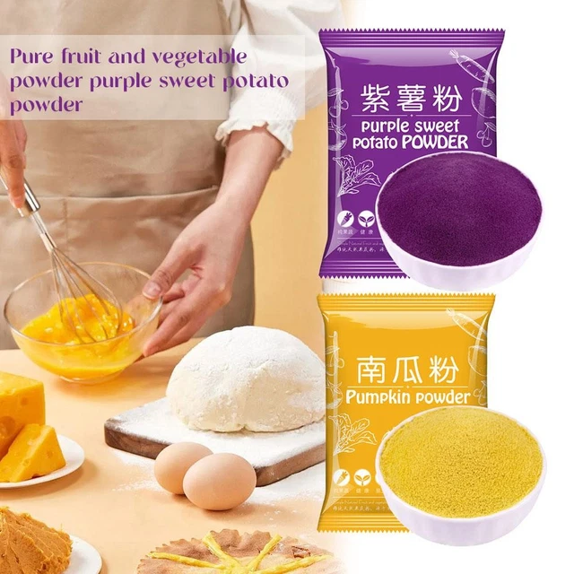 100% PURE PURPLE Sweet Potato Powder, Pumpkin Powder 100g SCF / F7L8 ...