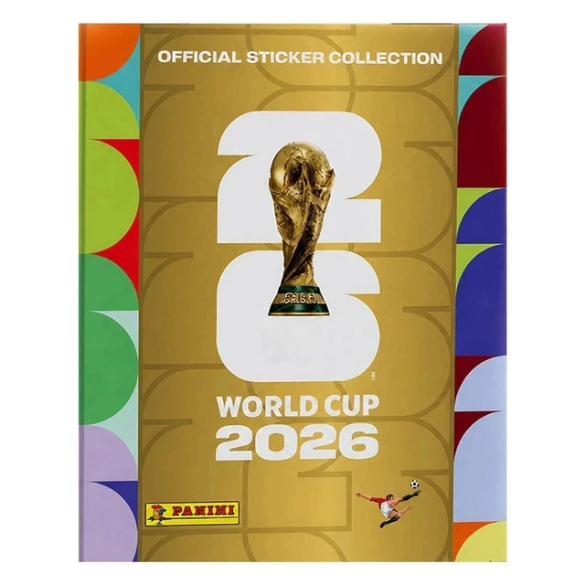 2026 NEW PANINI FIFA World Cup 2026 Hard Cover Album Version SEALED ...
