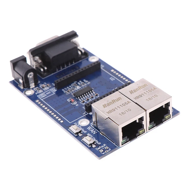 HLK-RM04 TCP IP Ethernet Converter Module Serial UART RS232 to WAN LAN ...