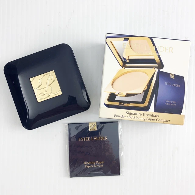 ESTEE LAUDER SIGNATURE Essentials Powder and Blotting Paper Compact ...