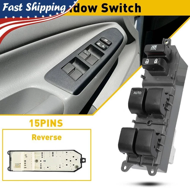 FOR RAV4 TOYOTA Camry Corolla Power Window Master Control Switch 84820 ...