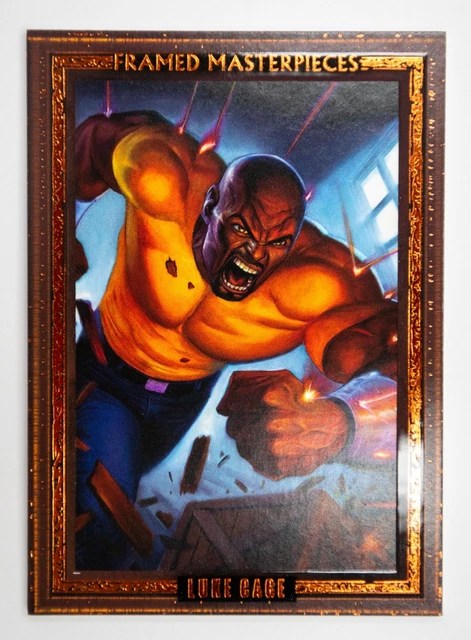 2024 MARVEL MASTERPIECES Nahuel Grego #20 Luke Cage - Framed ...