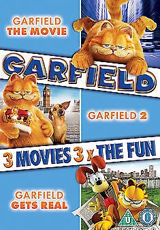 GARFIELD - THE Movie / Garfield 2 - Tale Of Two Kitties / Garfield Gets ...