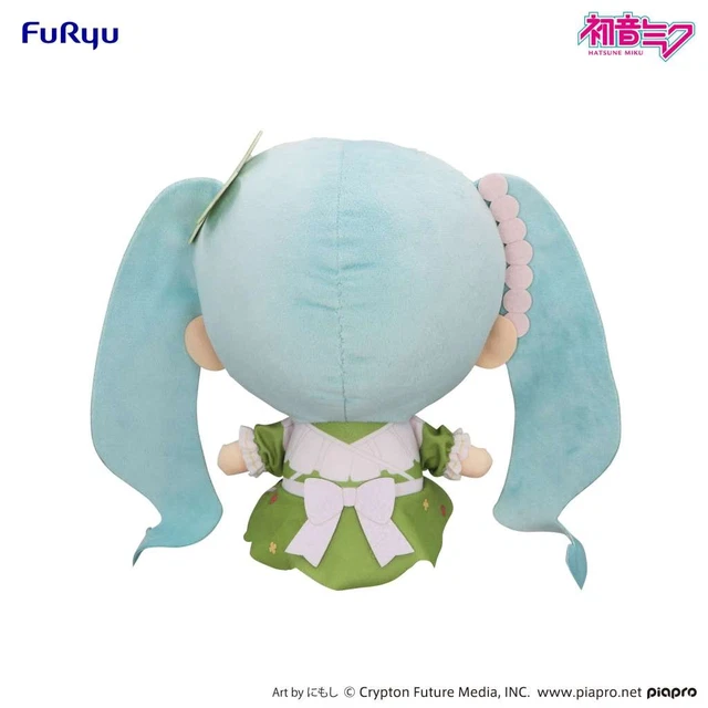 HATSUNE MIKU KYURUMARU Grosse Peluche Peluches Furyu EUR 38,90 ...