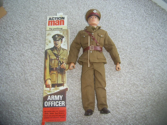 VINTAGE ACTION MAN British Army Officer Complete c1974-76 £159.00 ...