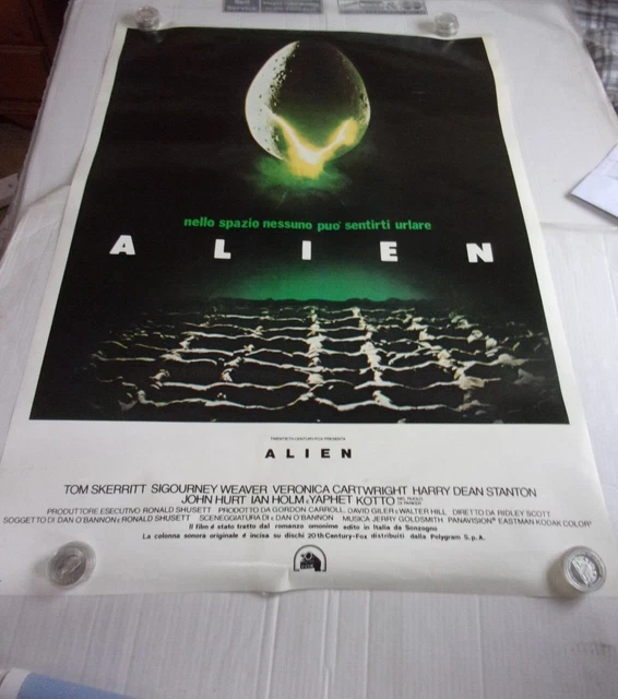 ALIEN ITALIAN ONE Sheet Poster (2 Foglio) Commercial Poster - Size 27.5 ...