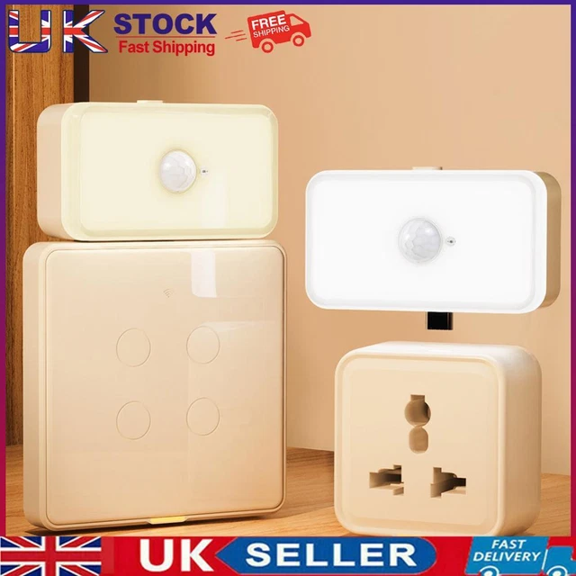 HUMAN BODY SENSOR Voice APP Smart Life Smart Motion Sensor Plug In Wall ...
